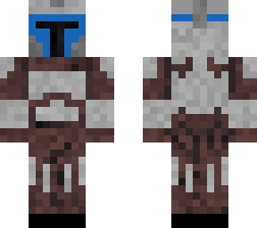 Blue mandalorian | Minecraft Skin