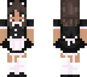 Cat Girl Maid | Minecraft Skin