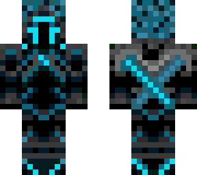 its blue skin | Minecraft Skins