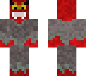 homeless red guy | Minecraft Skin