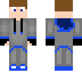 Youtuber Blue | Minecraft Skins