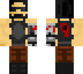 johnny silverhand | Minecraft Skins