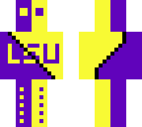 LSU Pajamas | Minecraft Skin