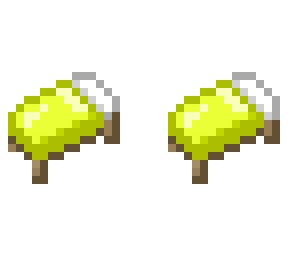 Minecraft Yellow bed | Minecraft Skin
