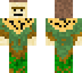 Moe the extremely primitive cave man raider | Minecraft Skin