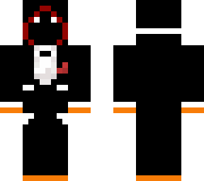 Peignuin with badboyhalo mask | Minecraft Skin