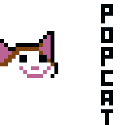 Pop Cat | Minecraft Skins