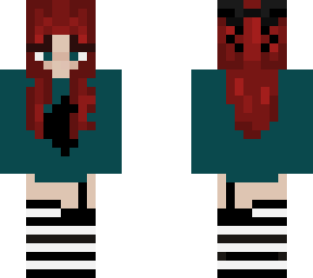 Emo Red Hair | Minecraft Skins