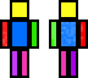 rgb guy | Minecraft Skin