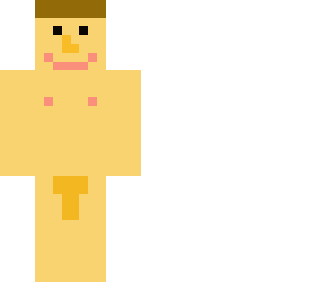 streaker on the pitch | Minecraft Skin