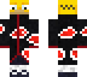Akatsuki Homer | Minecraft Skin