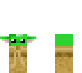 Baby yoga (Grogu) | Minecraft Skin