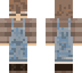 Cottagecore boy with glasses | Minecraft Skin