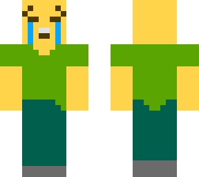 Crying Emoji | Minecraft Skins