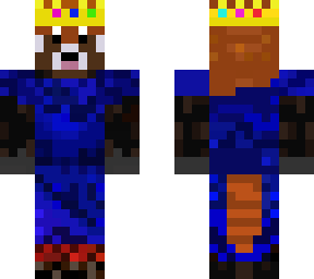 king red panda | Minecraft Skins