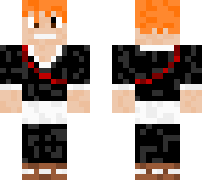 Ichigo Kurosaki Minecraft Skins
