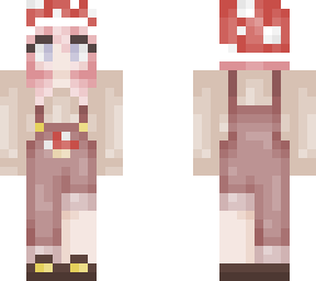 mushroom elf lady uwu | Minecraft Skin