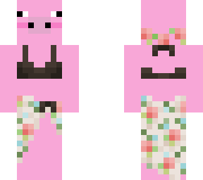 peppa pig only fans | Minecraft Skin