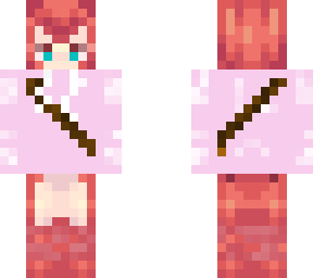Pink Zora | Minecraft Skin