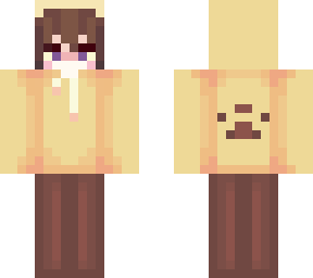 pompompurin guy | Minecraft Skin