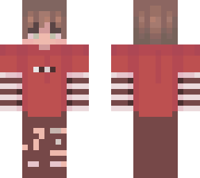 Red E-Boy skin | Minecraft Skin