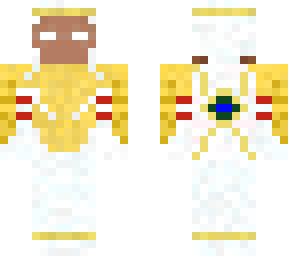 Sentinel Herobrine (upgraded) | Minecraft Skin