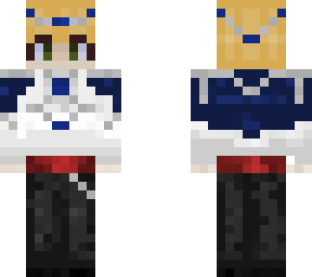 silver oli | Minecraft Skin