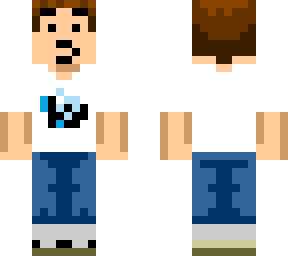 Tim from BrainPOP with accurate colors and shading | Minecraft Skin
