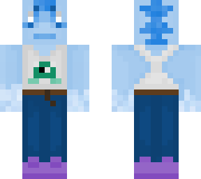 Updated fish person | Minecraft Skin