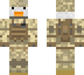 Army Chicken | Minecraft Skin