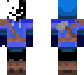 BLUE KREE | Minecraft Skin