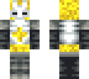 castle crashers yellow knight | Minecraft Skin