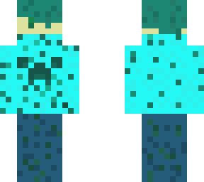 creeper guy (reupload cuz i screwed up the legs) | Minecraft Skin
