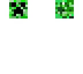 Creeper head only;) | Minecraft Skin
