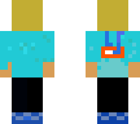 Cyan boy | Minecraft Skin