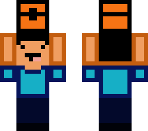 steve holding a steve | Minecraft Skins