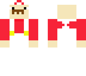 fire mario | Minecraft Skin