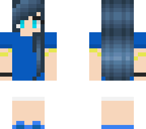 Funneh glow up ish | Minecraft Skin