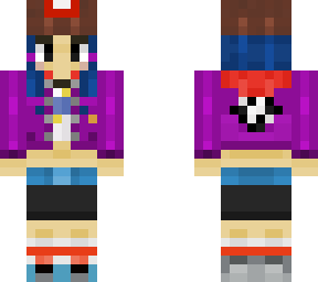 Heroine Bibi (Brawl Stars) | Minecraft Skin