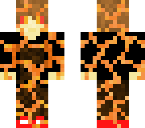 Lava skin | Minecraft Skin