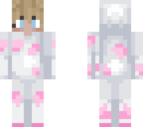 matching strawberry cow onesie | Minecraft Skin