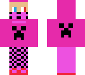 Pink Creeper | Minecraft Skins