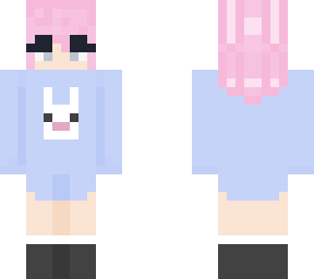 Pink Hare | Minecraft Skin