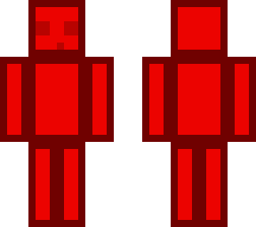 slime dude v2 red | Minecraft Skin