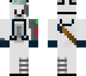 Switch the Robot Fox V2 | Minecraft Skin