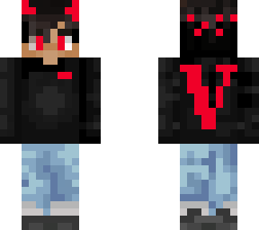 Vlone red | Minecraft Skin