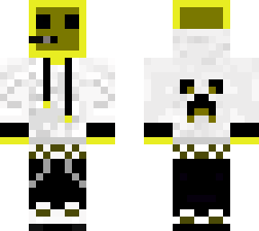 yellow gamer slime | Minecraft Skin