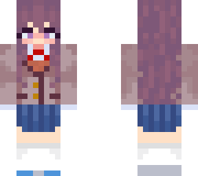 doki doki literature | Minecraft Skins