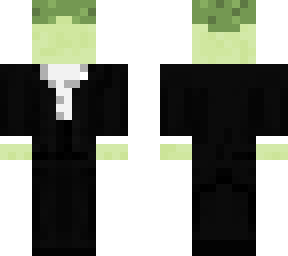 Broccoli in tuxedo | Minecraft Skin