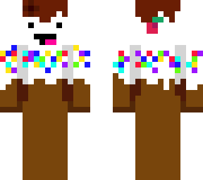 cake man | Minecraft Skin